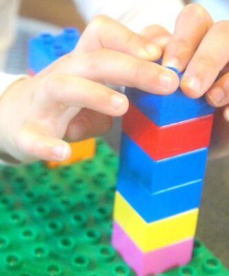 Duplo tower