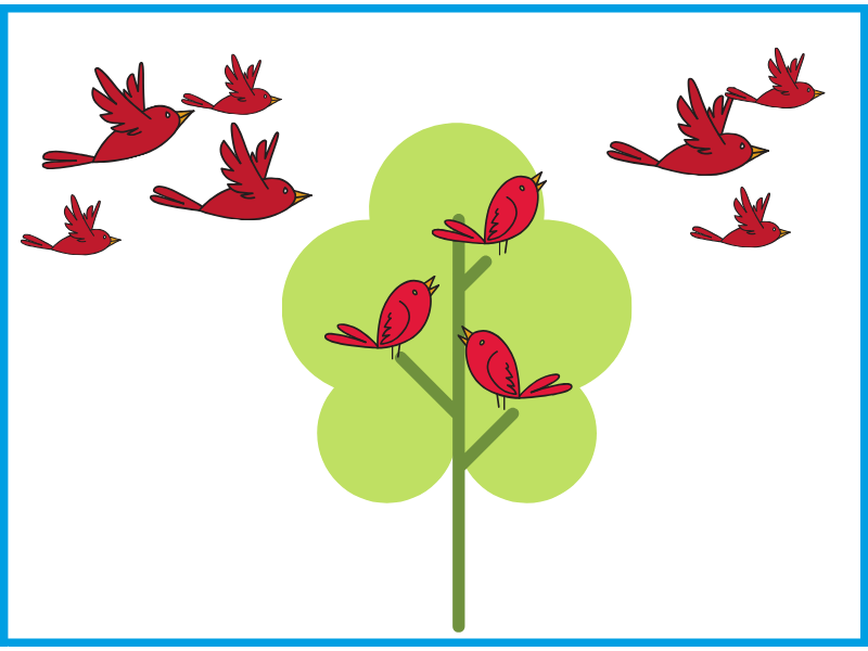 Birds in trees - Maths Clubs